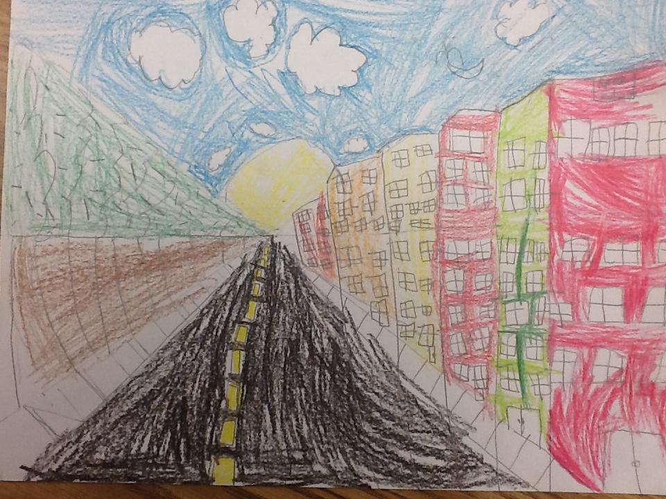 A Love for Teaching: One Point Perspective! It's Possible!